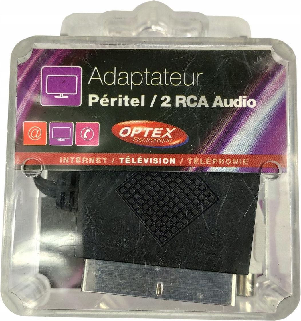 ADAPTER EURO SCART 2 RCA AUDIO PRZEJŚCIÓWKA OPTEX (725251) - Opinie i ...