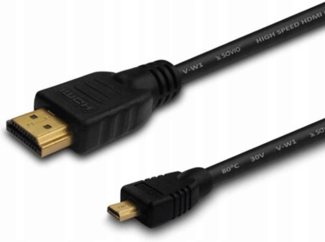 KABEL MICRO HDMI - 2M PRZEWÓD PRZEJŚCIÓWKA (PRZYDASIEPL233320) - Opinie ...