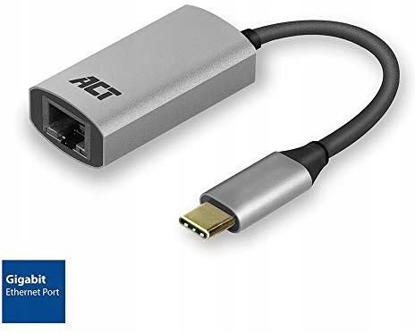 ACT USB C TO ETHERNET ADAPTER, RJ45 GIGABIT ETHERN (0001) - Opinie i ...