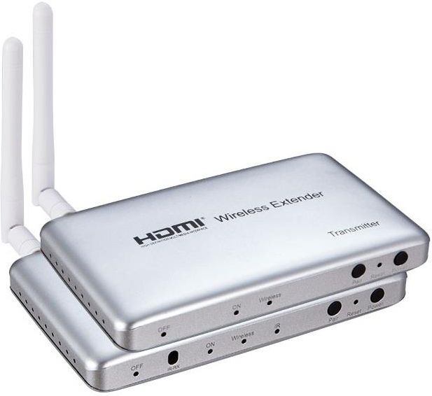TRANSMITER BEZPRZEWODOWY HDMI PREMIUM ZASIĘG 50M ...