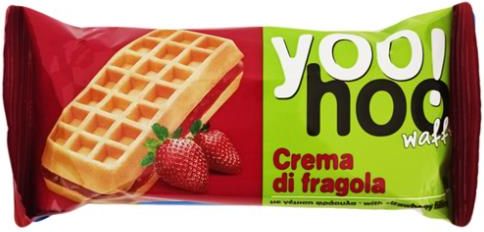 Yoohoo! Yoohoo Gofr Z Nadzieniem Truskawkowym 50G - Ceny i opinie ...