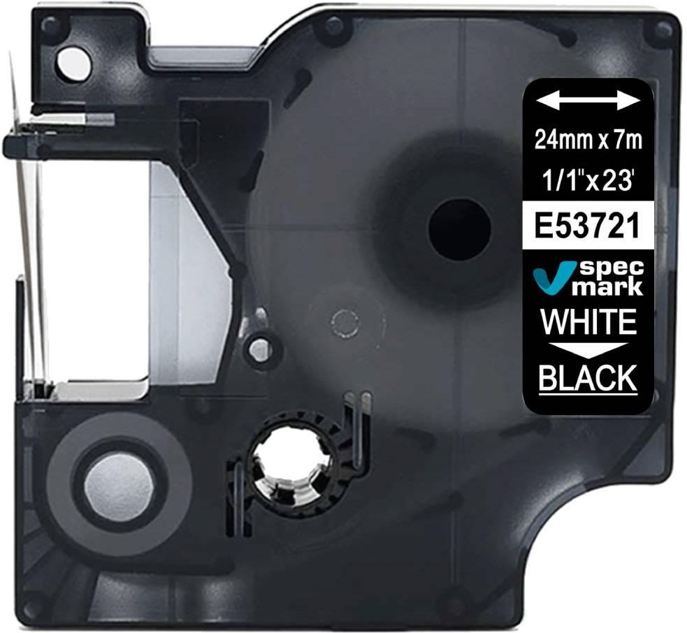 Taśma barwiąca Aimotech Taśma Do Dymo 53721 24Mm 7M Czarna / Biały ...