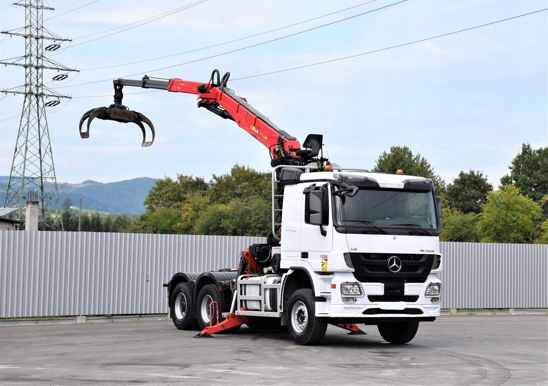MERCEDES ACTROS 3355*Ciągnik siodłowy + PK S270L98 - Opinie i ceny na ...