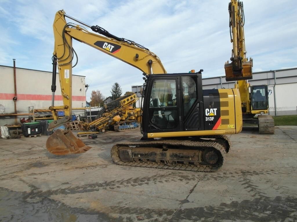 Koparka gąsienicowa Caterpillar Cat 313 F nie 312 - Opinie i ceny na ...