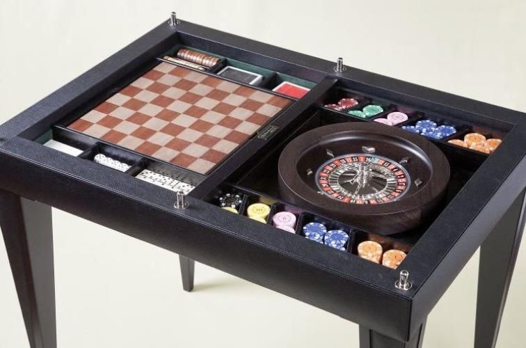 Renzo Romagnoli Unikalny Stół Multigame Do Ruletki I Innych Gier Włoski ...