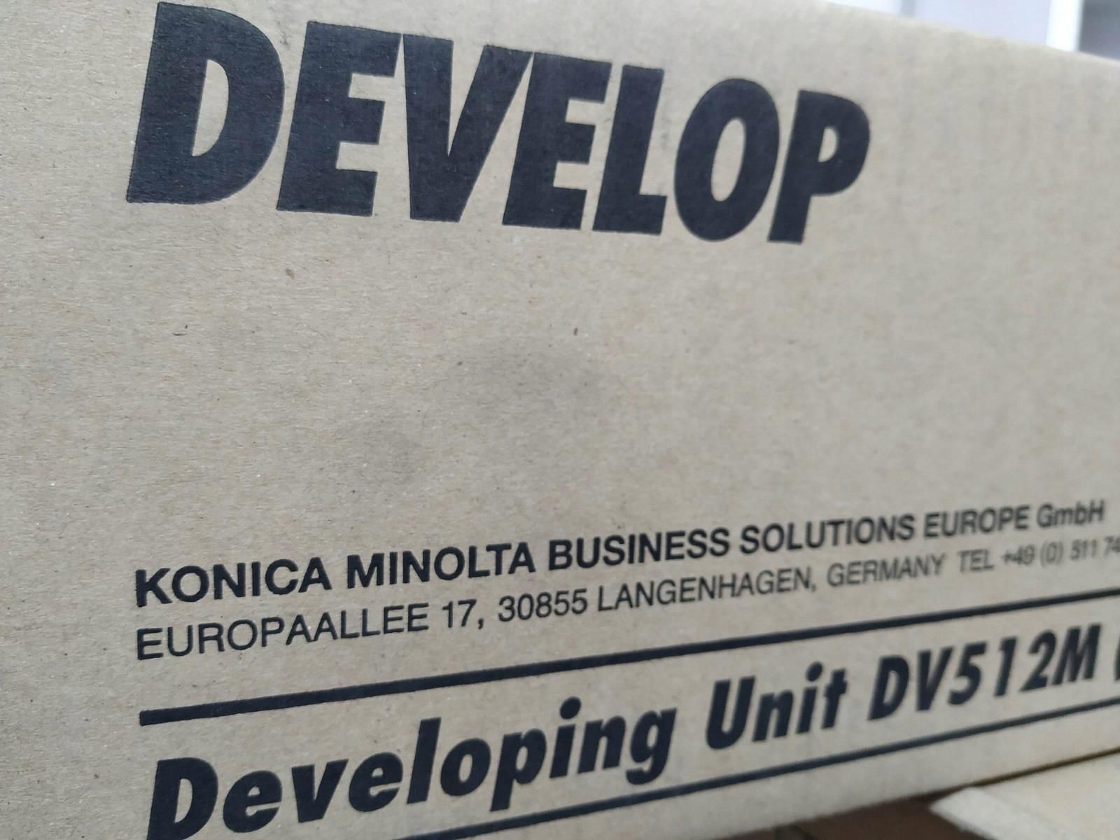 KONICA MINOLTA DEVELOP DV-512 DV512 DEVELOPING UNIT M (A2XN1EH ...