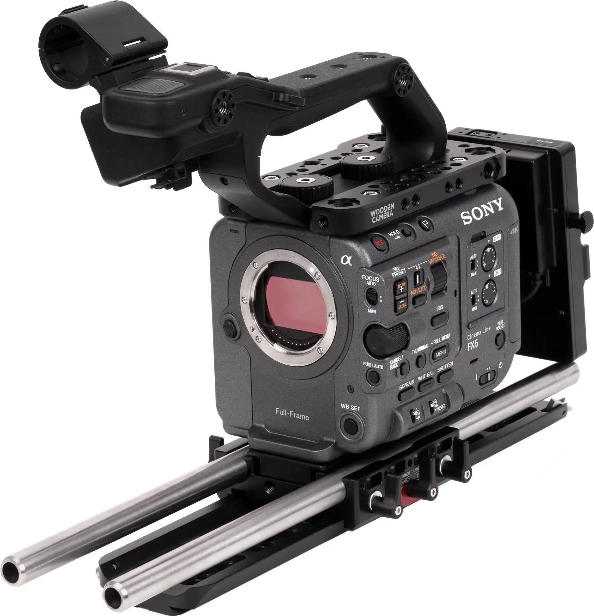 Wooden Camera Sony FX6 Unified Accesssory Kit (Pro, Gold Mount ...