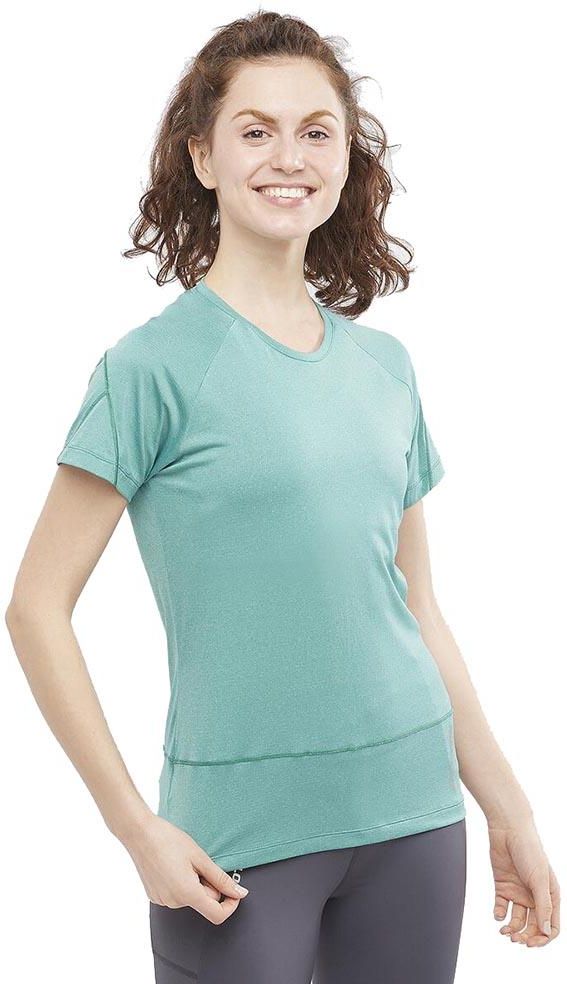 Salomon Cross Run Ss Tee W Turkusowa Lc1889200 - Ceny i opinie - Ceneo.pl