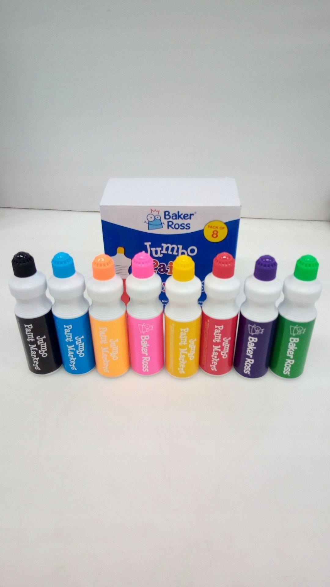 Baker Ross Aw632 Jumbo Markers-Pack Of 8 Paint St - Ceny i opinie ...