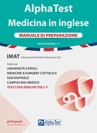 Alpha Test. Medicina in inglese. IMAT international medical admission ...