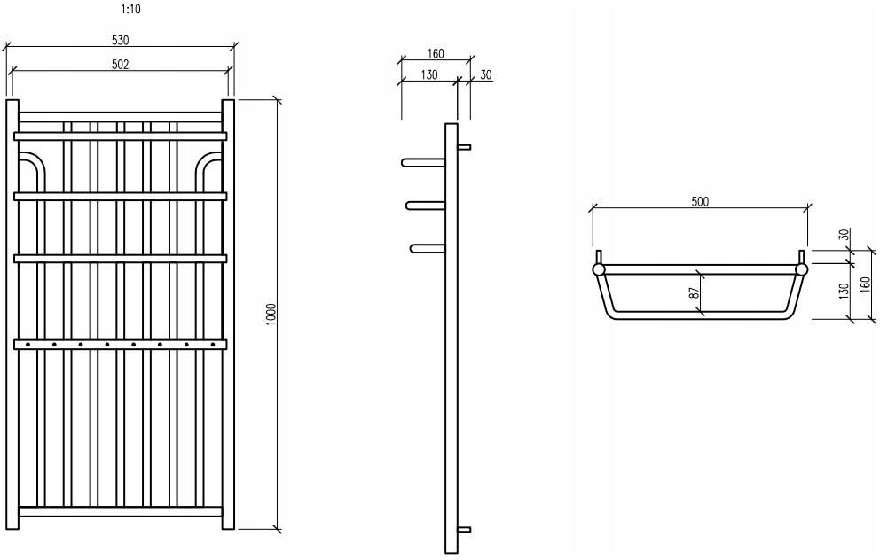 Grzejnik pokojowy Imers Minas 1000x5300 - Opinie i ceny na Ceneo.pl