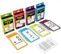 Brighter Child Math Flash Card Set - 4 Sets of Cards (wersja angielska ...