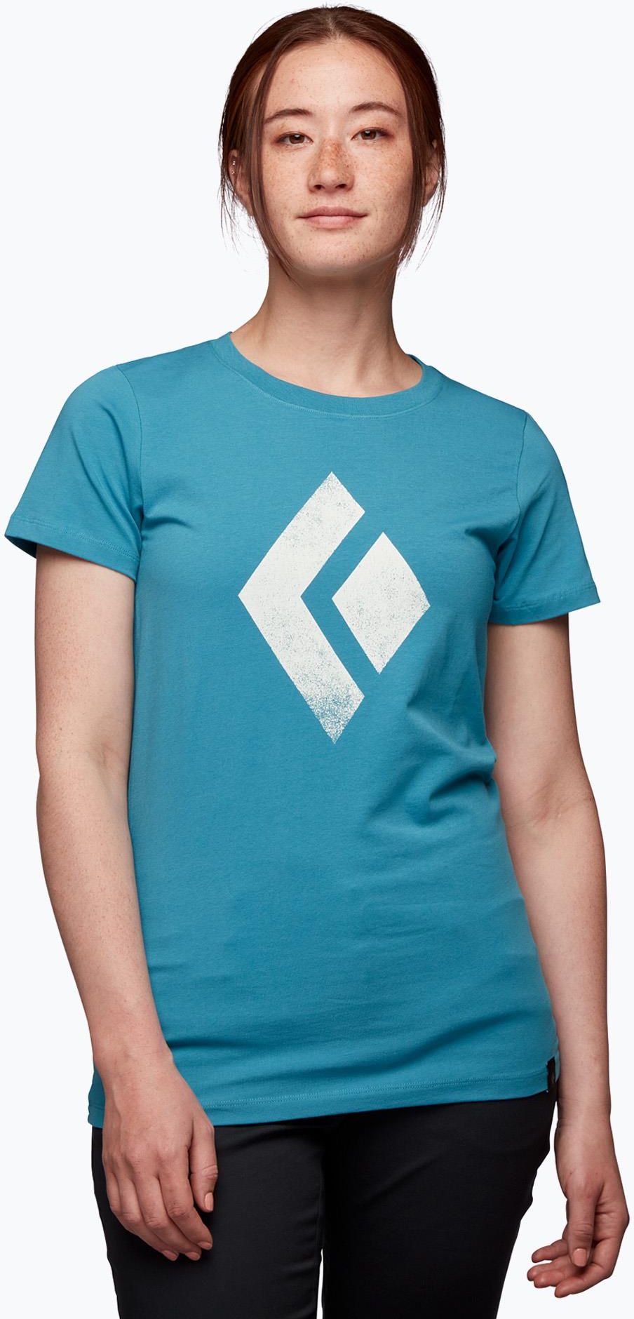 Black Diamond Koszulka Wspinaczkowa Damska Chalked Up Niebieska ...