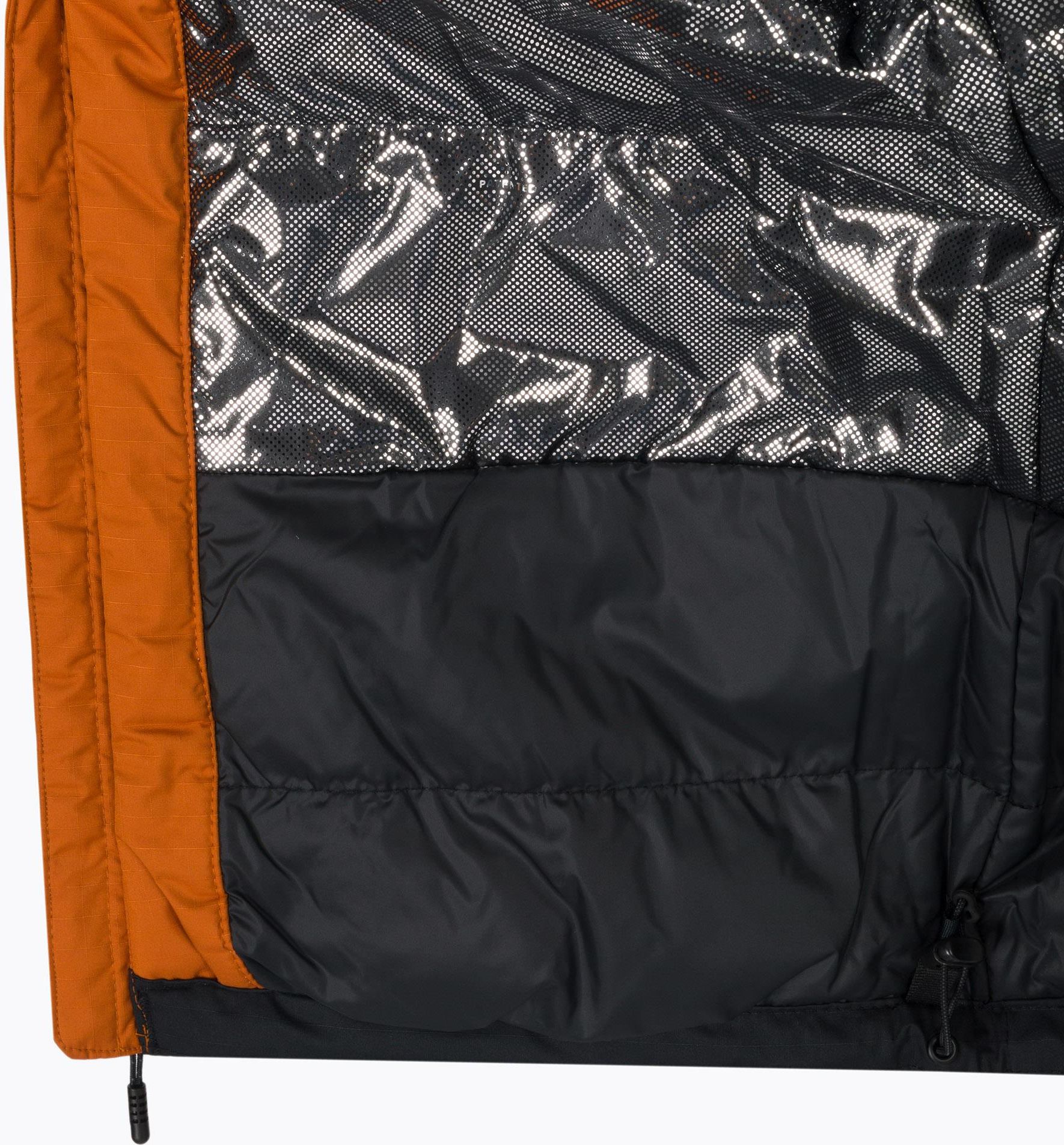 Columbia Kurtka Puchowa Męska Point Park Insulated Czarno Pomarańczowa ...