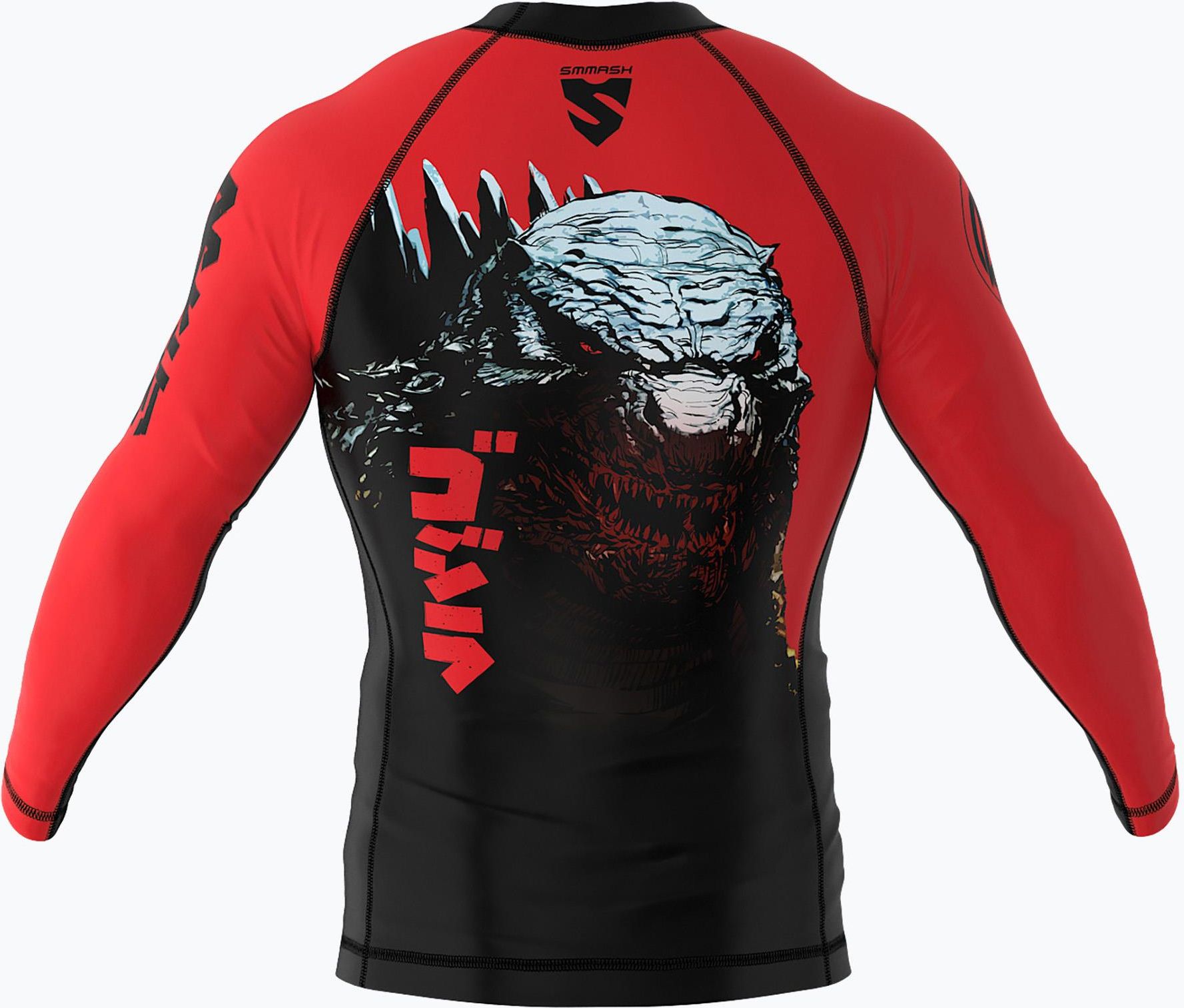 Smmash Rashguard Longsleeve Męski Zilla Czerwony Rso3 5902425722466 ...