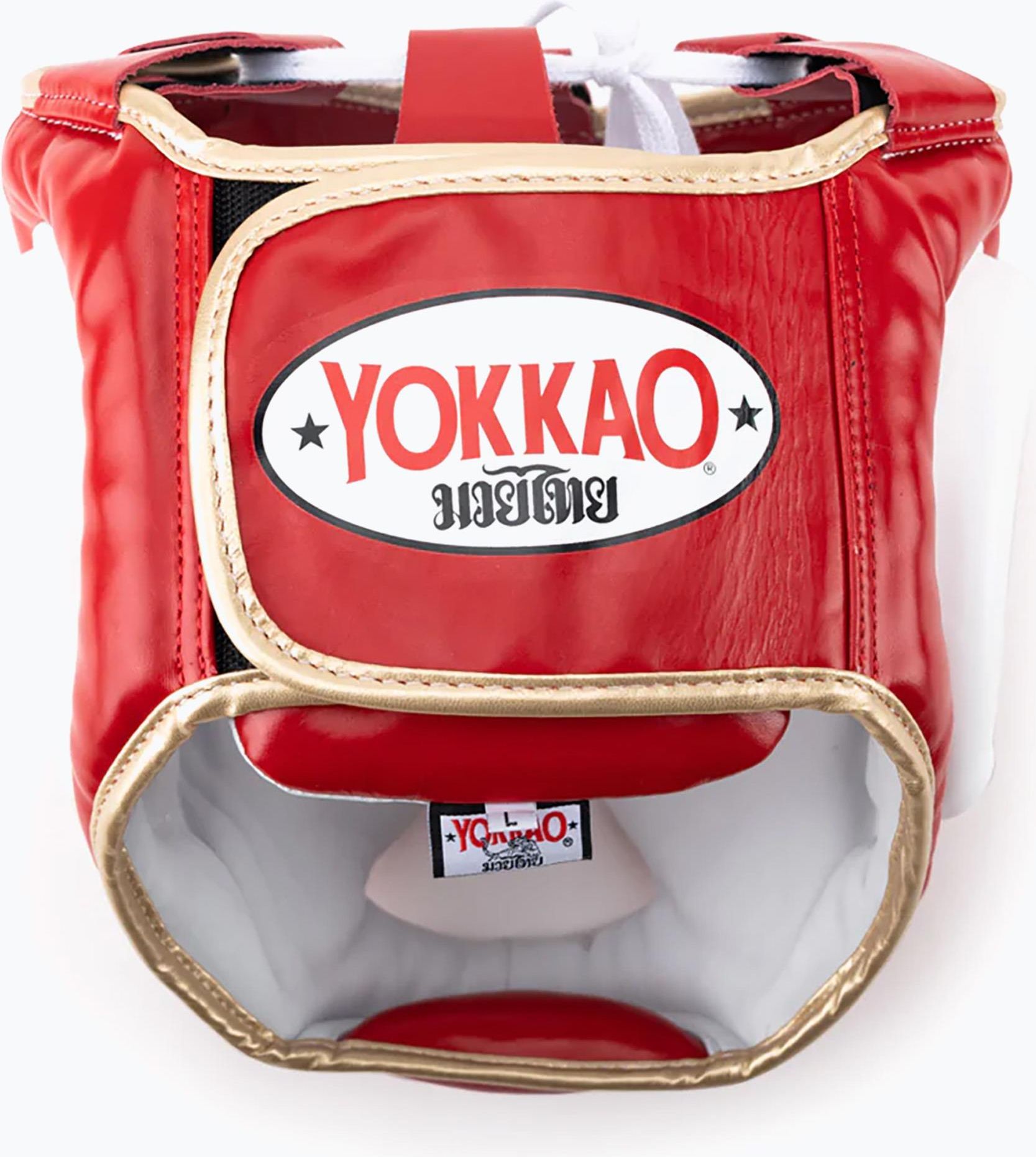 Yokkao Kask Do Sportów Walki Training Headguard Czerwony Hygl 1 2 ...