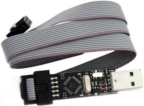 Programator Isp Usbasp Avr Atmel + Taśma _ Pro-001 Pro001 - Opinie i ceny na Ceneo.pl