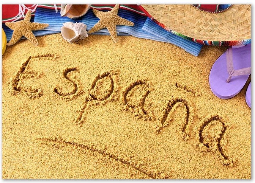 WALLMURALIA.PL FOTOOBRAZ NA ŚCIANĘ SZKLANY HISZPANIA NAPIS - Opinie i ...