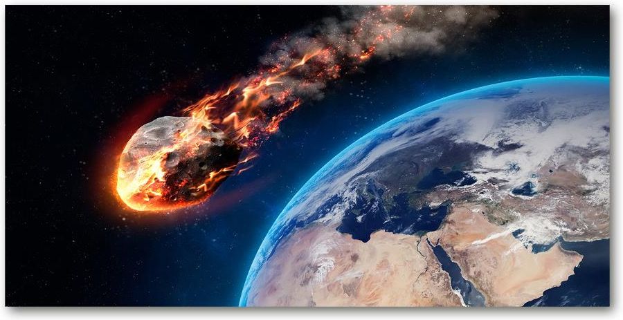 WALLMURALIA.PL FOTO OBRAZ SZKLANY SPADAJĄCY METEOR - Opinie i ...