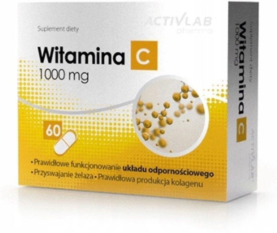 Activlab Witamina C 1000 Mg - Opinie i ceny na Ceneo.pl