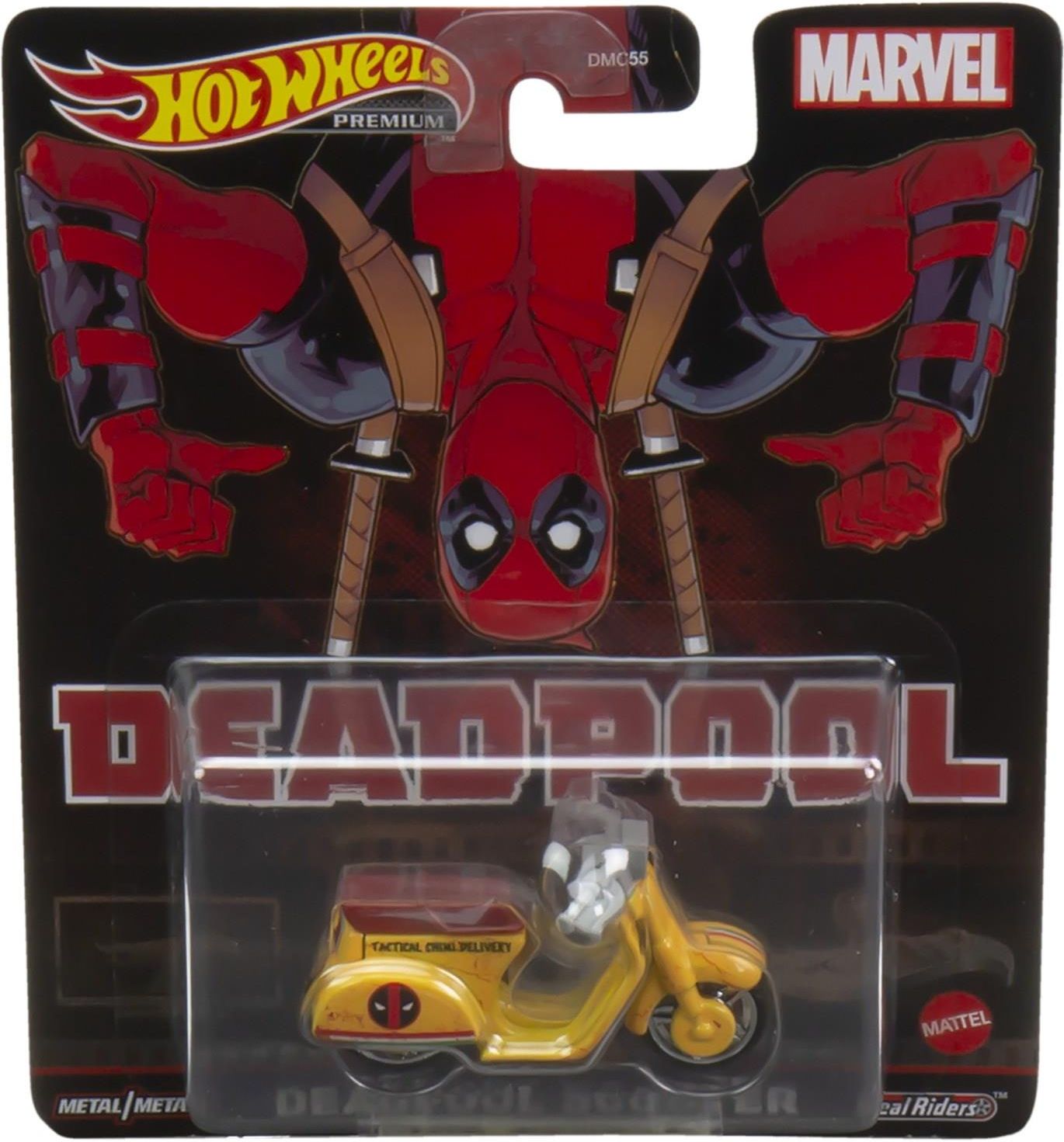 Hot Wheels Premium Deadpool Scooter DMC55 HCP20 - Ceny i opinie - Ceneo.pl