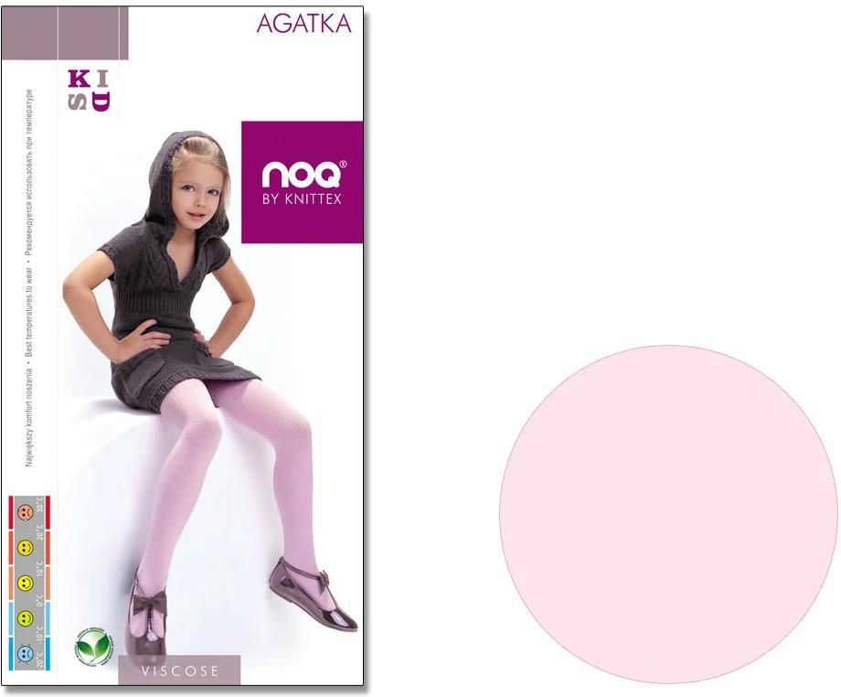 Rajstopy dziecięce z wiskozy AGATKA 122-128 Baby pink - Ceny i opinie ...