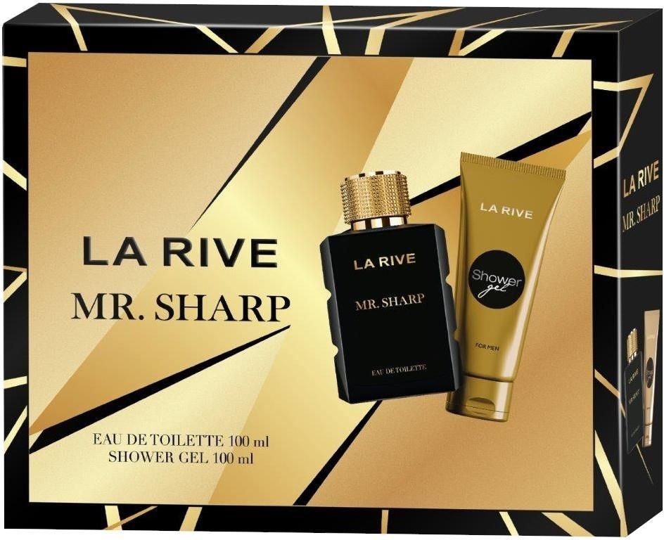 La Rive For Men Zestaw Prezentowy Mr.Sharp (Woda Toaletowa 100 ml +Żel ...