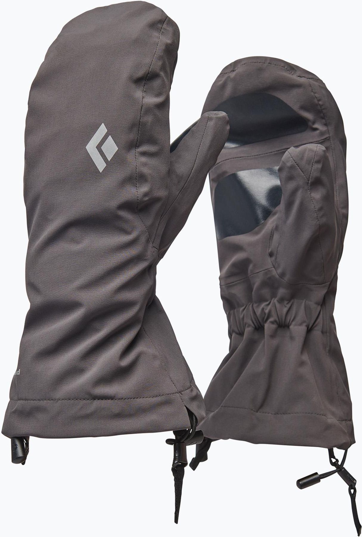 Rękawiczki trekkingowe Black Diamond Waterproof Overmitts szare ...