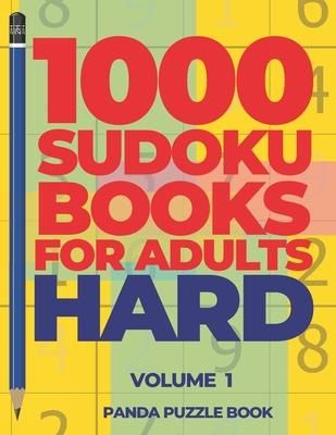 1000 Sudoku Books For Adults Hard - Volume 1 (Book Panda Puzzle ...