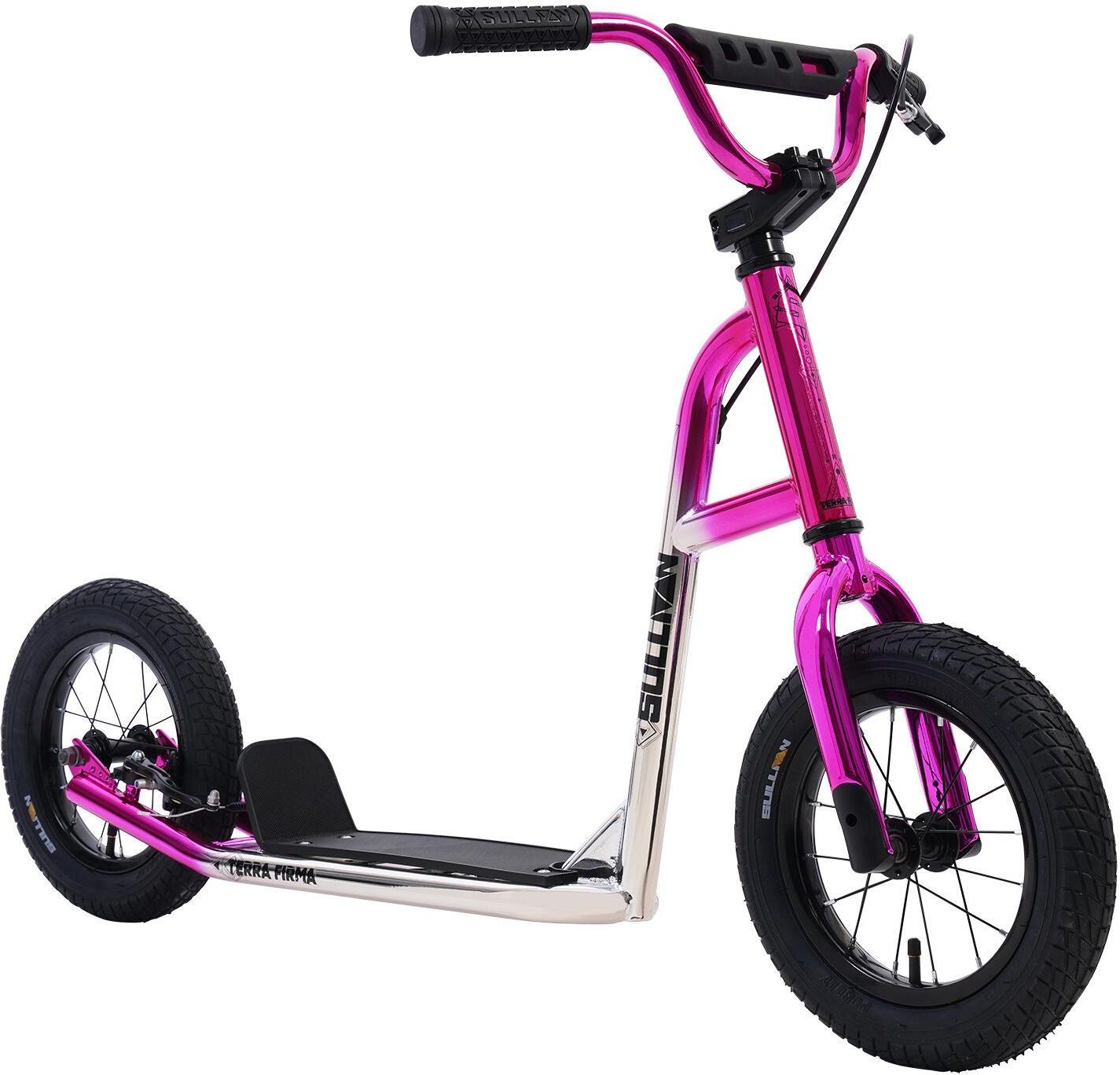 Sullivan 12 Terra Firma Scooter Hulajnoga Różowa/Czarna/Srebrna Czarny ...