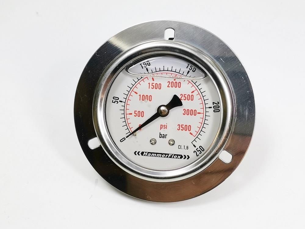 Teper Manometr Glicerynowy Centryczny Tablicowy 0-40Bar - - Opinie i ceny na Ceneo.pl