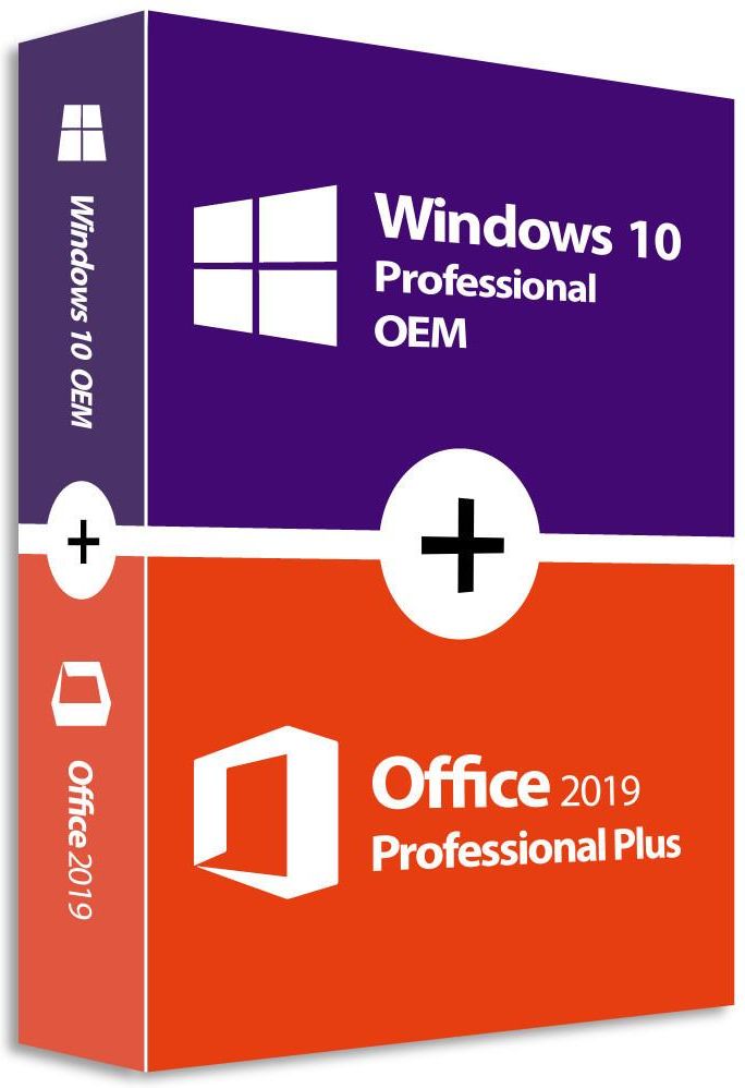 Microsoft Office Microsoft Windows 10 Pro Oem Plus Office 2019 Plus ...