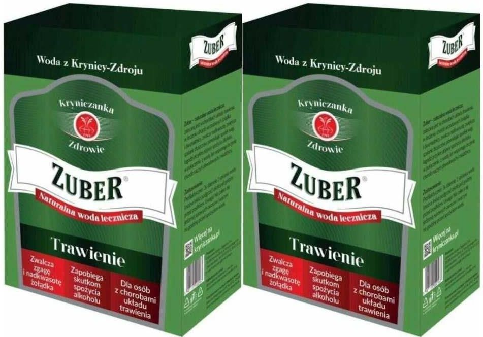 Zuber Woda Lecznicza 2x3L - Ceny i opinie - Ceneo.pl