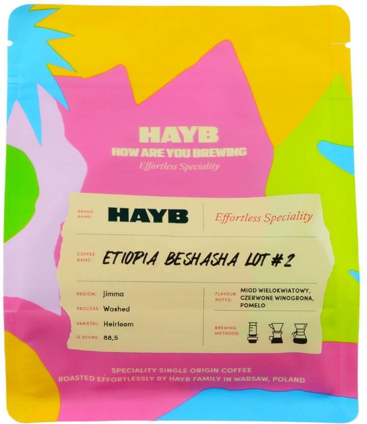 Kawa Hayb Ziarnista Etiopia Beshasha 250g - Ceny i opinie - Ceneo.pl