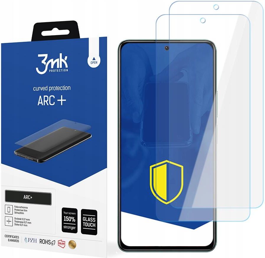 3Mk 2X Folia Ochronna Do Xiaomi Poco F4 5G Arc+ F3Mkarc+2Szt1011 ...