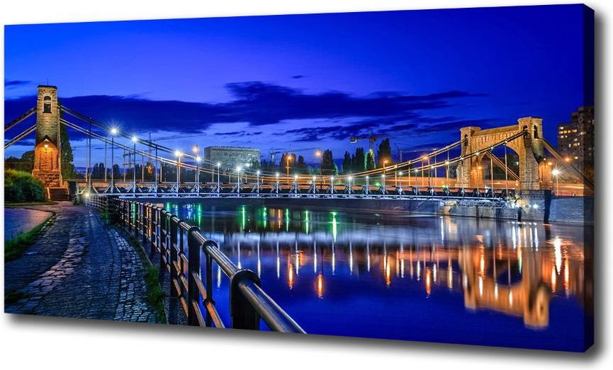 WALLMURALIA.PL DUŻY FOTO OBRAZ NA PŁÓTNIE WROCŁAW NOCĄ - Opinie i ...