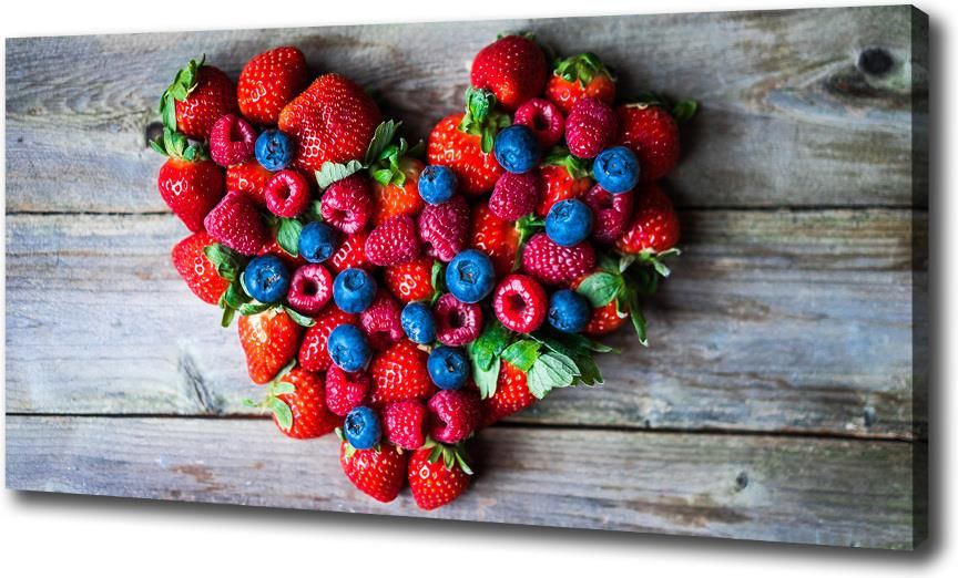 WALLMURALIA.PL FOTO OBRAZ NA PŁÓTNIE SERCE Z OWOCÓW - Opinie i ...