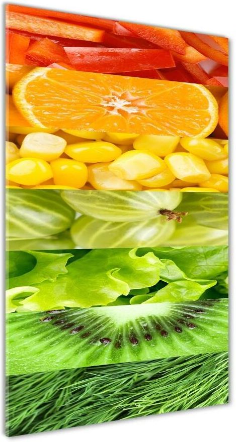 WALLMURALIA.PL FOTO OBRAZ NA SZKLE PIONOWY OWOCE I WARZYWA - Opinie i ...