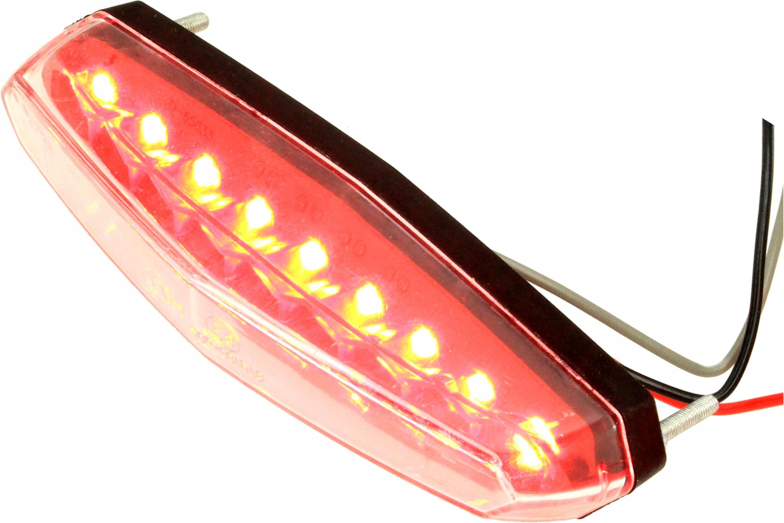 Części do quada Wm Motor Lampa Tył Podświetlenie Tablicy Led E8 Bashan ...