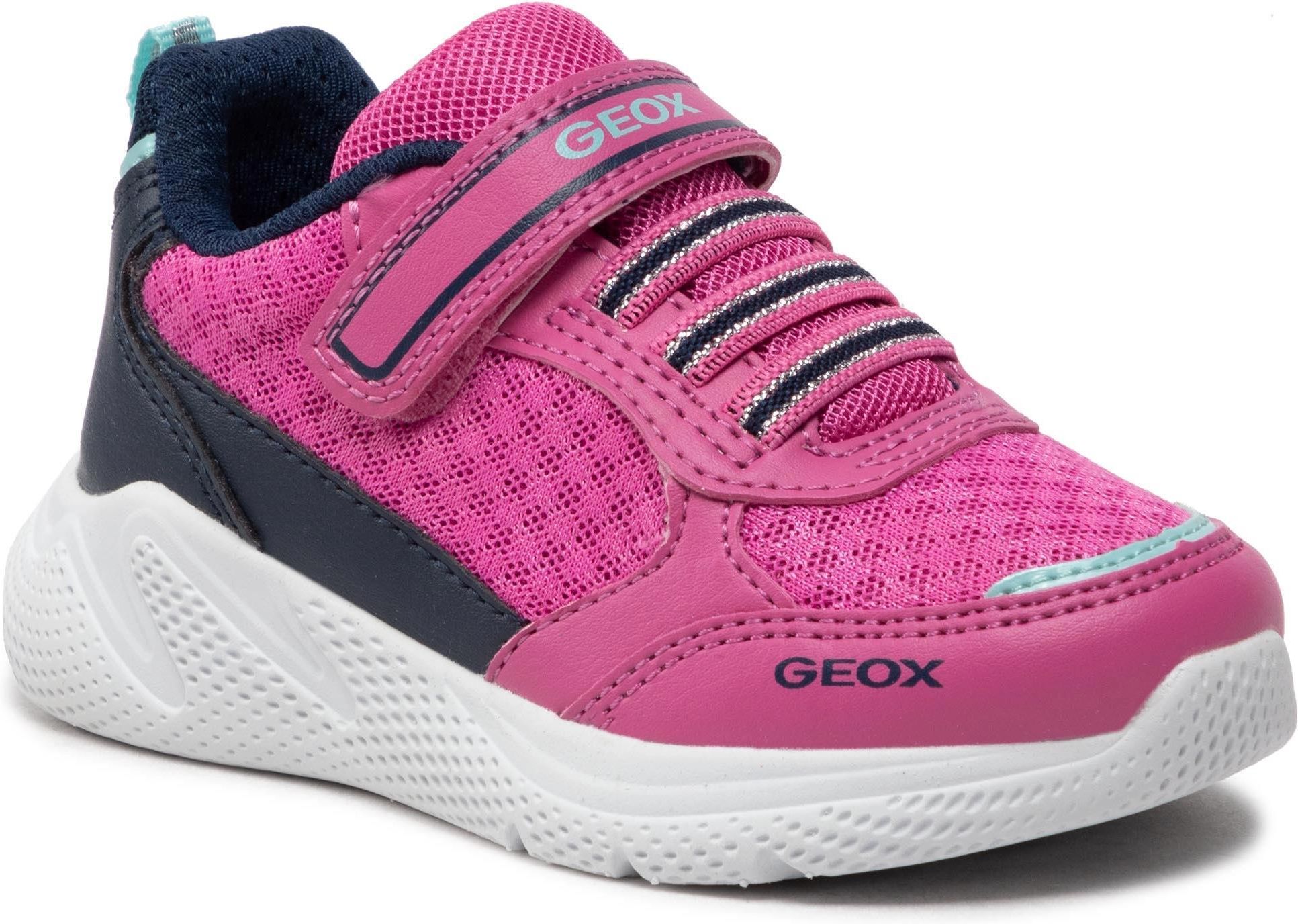 Sneakersy GEOX - J Sprintye G. A J26FWA 0BC14 C8NF4 M Fuchsia/Navy - Ceny i opinie - Ceneo.pl