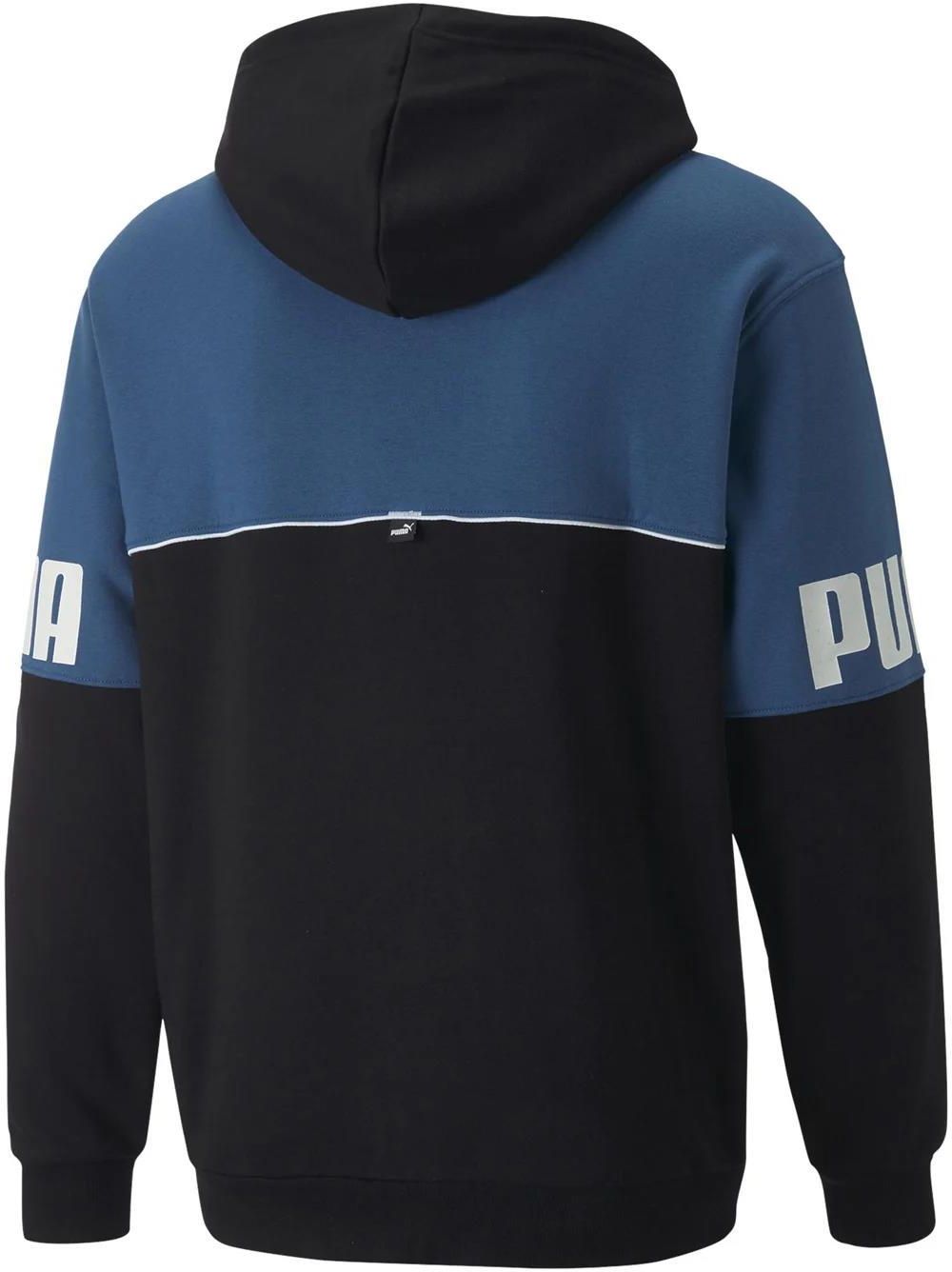 Męska Bluza Puma Puma Power Colorblock Full-Zip Hoodie FL 84984117 ...