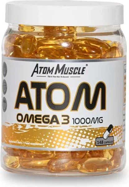 Atom Muscle Omega 3 + Witamina E 148Kaps - Opinie i ceny na Ceneo.pl