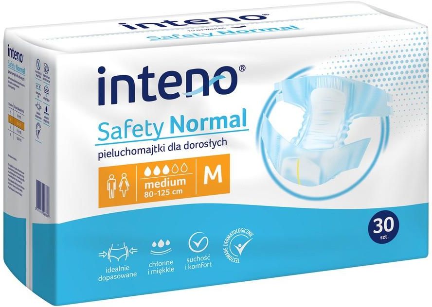 Ontex Belgia Inteno Safety Normal Pieluchomajtki Dla Dorosłych M 30Szt ...
