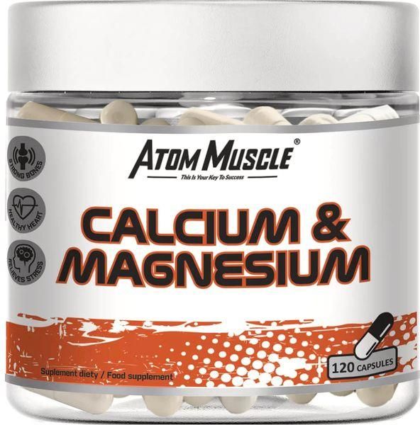 Atom Muscle Wapń & Magnez 120Kaps - Opinie i ceny na Ceneo.pl