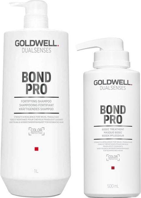 Goldwell Ds Bond Pro Zestaw Wzmacniający Do Włosów: Szampon 1000Ml ...