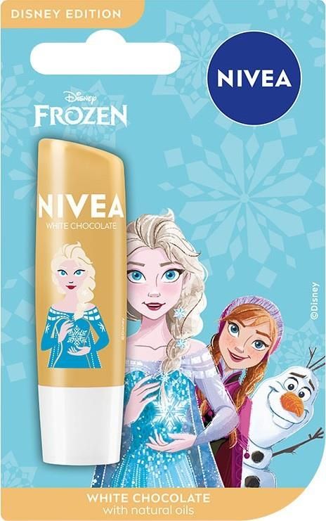 Nivea Pomadka Ochr. D/Dz. Disney Elsa White Choco& - Opinie i ceny na ...