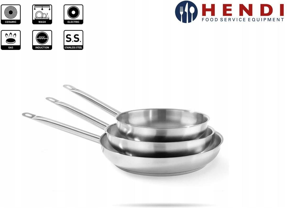 Hendi Patelnia Kitchen Line Bez Pokrywki Śr. 280 Mm He (H838600 ...