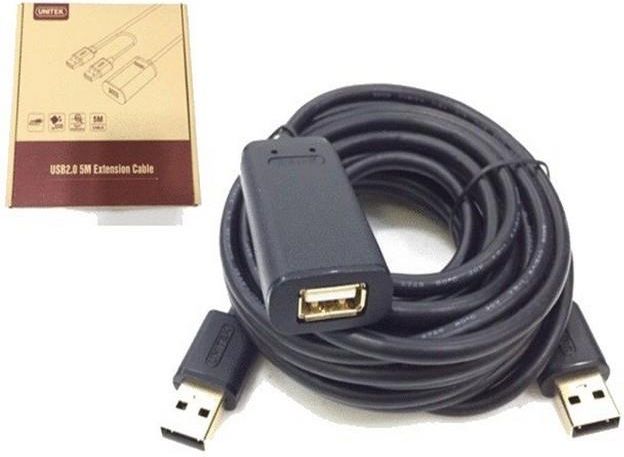 UNITEK PRZEDŁUŻENIE AKTYWNE PRZEDŁUŻACZ USB 5M ZASILANIE (5M) - Opinie i ceny na Ceneo.pl