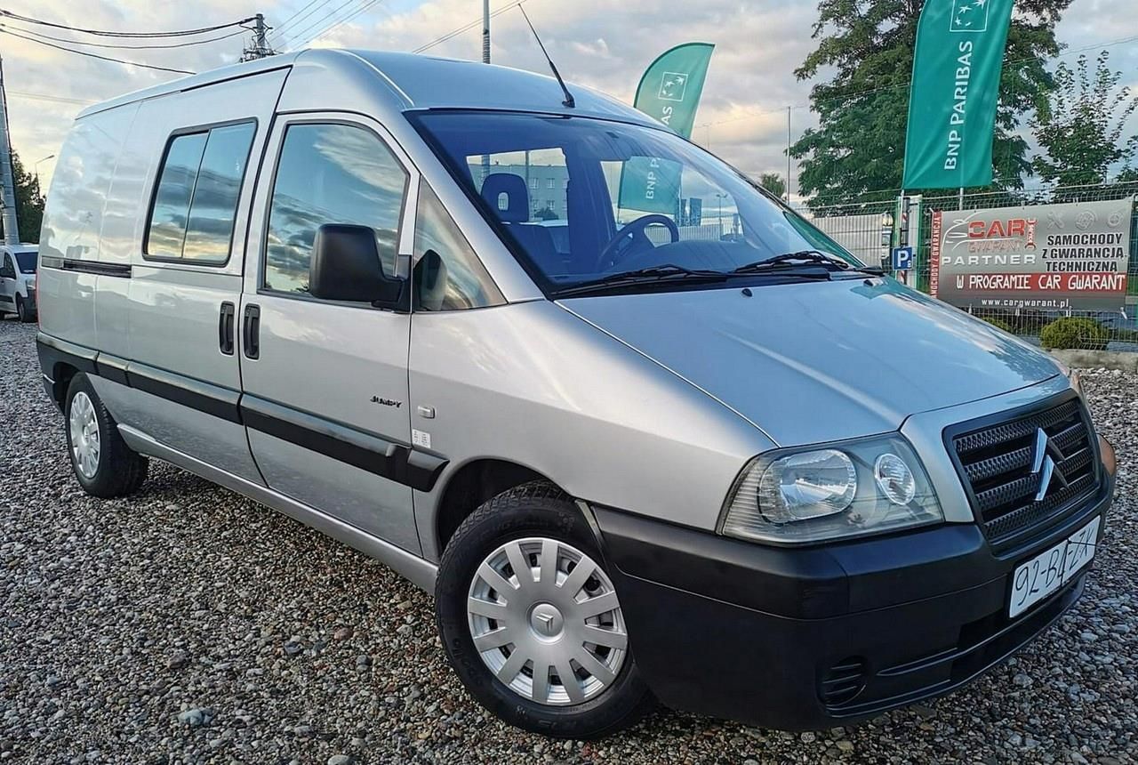 Citroen Jumpy L2 długi Brygadówka klima - Opinie i ceny na Ceneo.pl