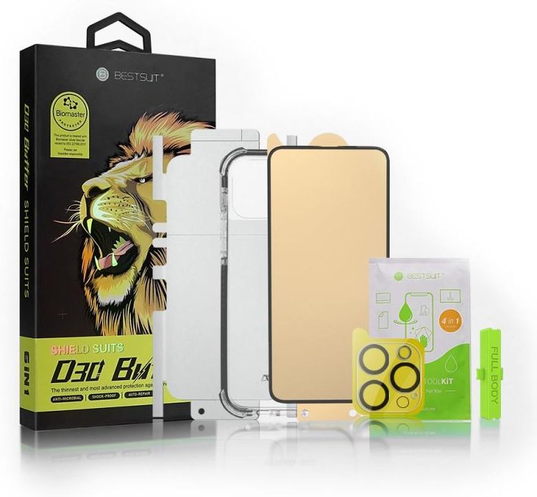 Etui Bestsuit do iPhone 13 Mini Buffer 6in1 Black (15581) - Etui na ...